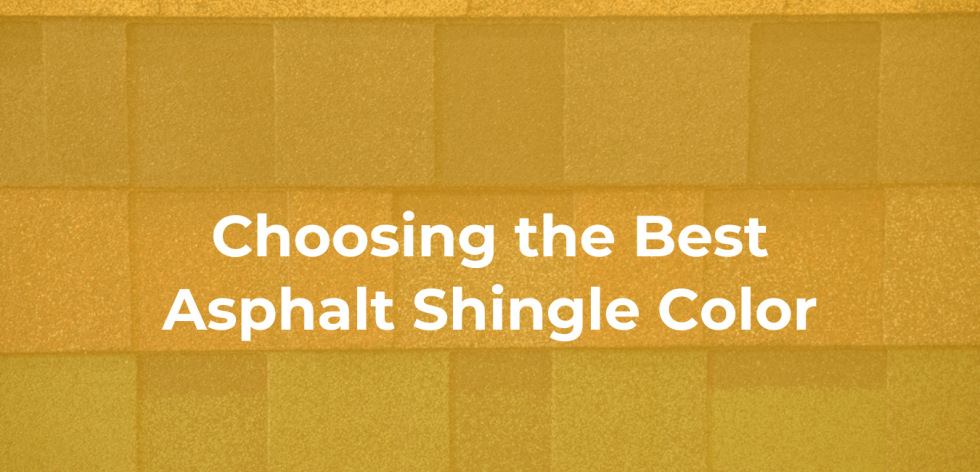 Choosing the Best Asphalt Shingle Color - Aspen Contracting