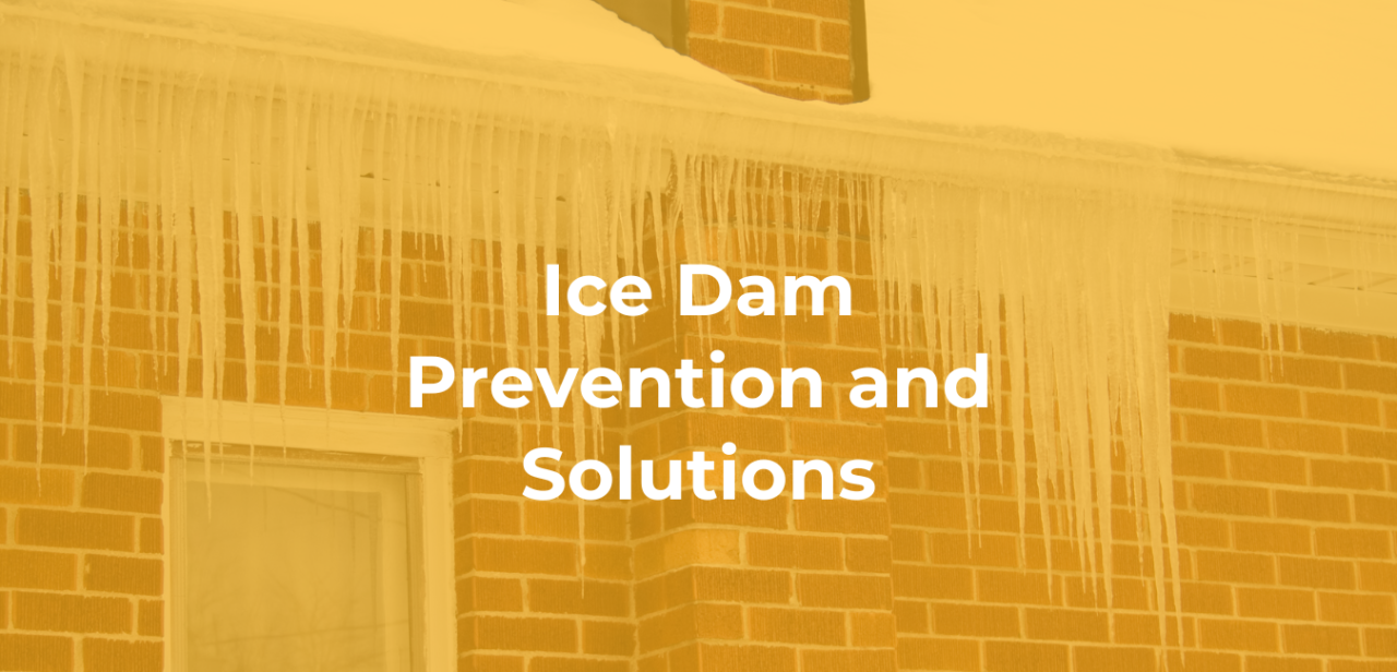 Ice Dam Prevention and Solutions - Aspen Contracting